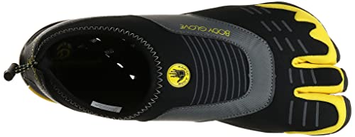 Body Glove Men's 3t Cinch-m Water Shoe, Black/Yellow, 12