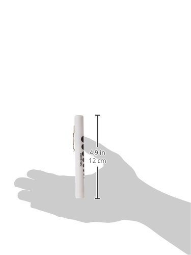Grafco Disposable Penlight- Medical Pen Light with Pupil Gauge Imprint for Doctors and Nurses, Pack of 6, White, 4062