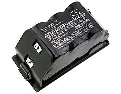 CameronSino Replacement Battery for Euro PRO XB617U, Shark XB617U Backup Battery 3000mAh / 25.20Wh /8.4V, Black