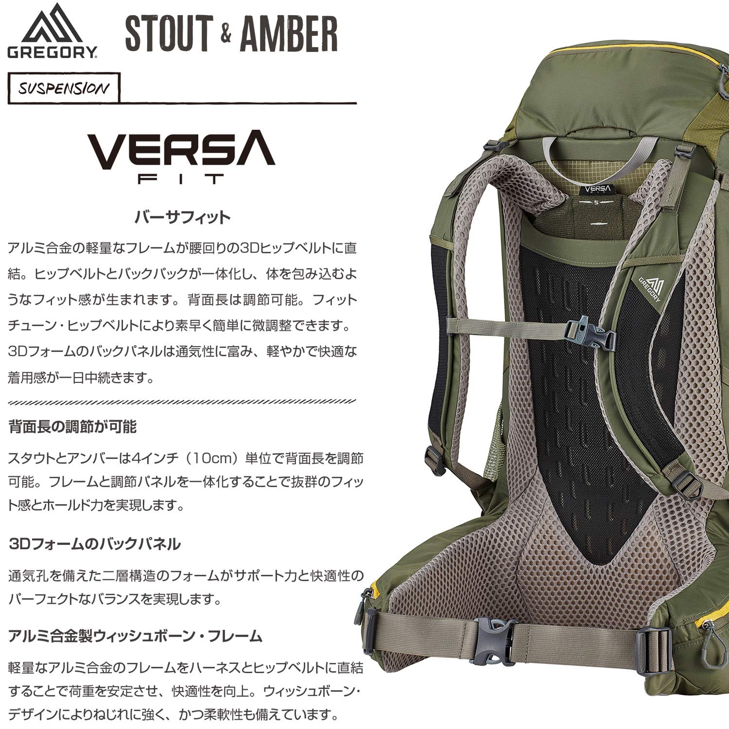 Gregory Mountain Products Stout Men's 45 Backpack