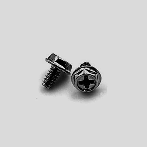 DIKACA Screws 300 pcs pci Fastener PSU Power Screw Round Computer Replacement I for Fixing Metal Slot Head Accessory Mounting Case Case Pc Computers