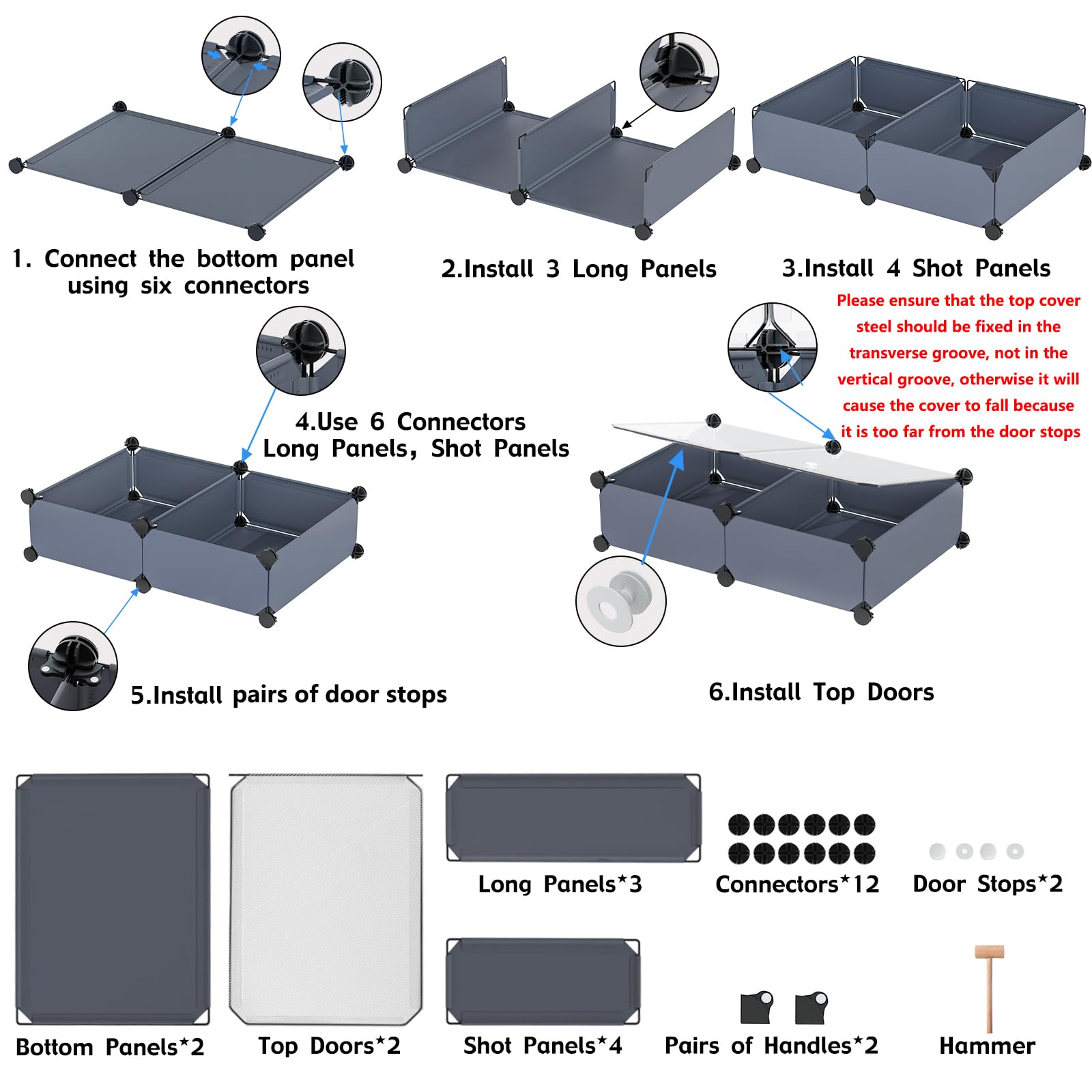 EE-RoomWorld Shoe Storage Organizers,7 inches height plastic metal under bed Shoe Storage,4 pairs shoe under bed storage containers,under bed Organizer with clear lids for shoe boot dorm storage