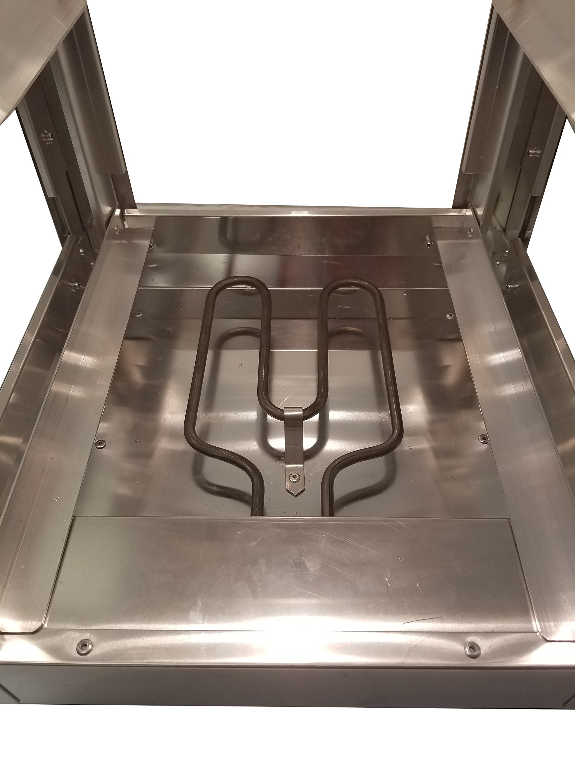 HeatMax Commercial Food Warmer Pizza Pastry Hot Countertop Display Case 14x14x20