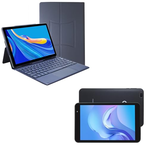 CWOWDEFU Tablet 10 Inch with Keyboard 8 Inch Tablet for Kids