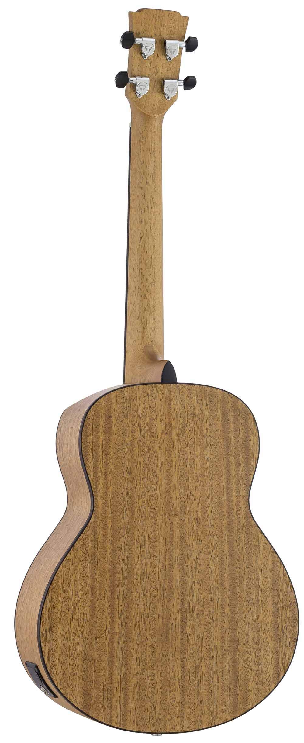 Traveler Guitar, 4-String Acoustic-Electric Bass Guitar, Right, Spruce (Redlands Concert