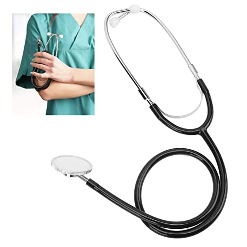 Echoscope, Single Head Stethoscope Non Impurities Proper Hardness for Teaching Biology Experiment for Doctors Nurses