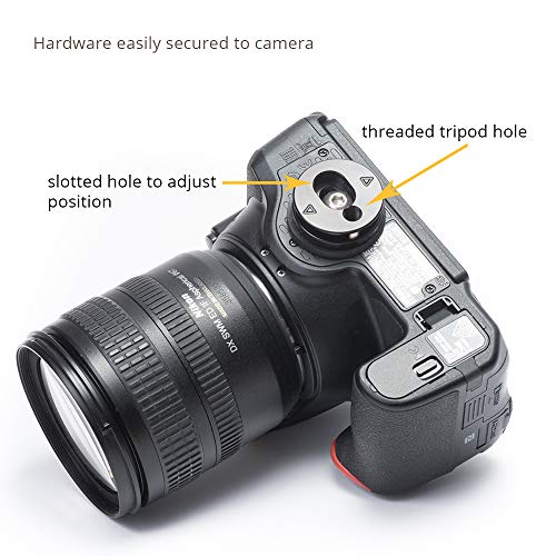 Cotton Carrier 288GREY CCS G3 Strap Shot for One Camera - Grey