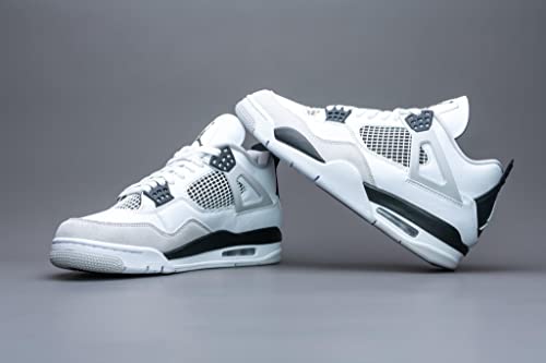 Jordan Mens Air 4 Retro DH6927 111 Military Black - Size 10