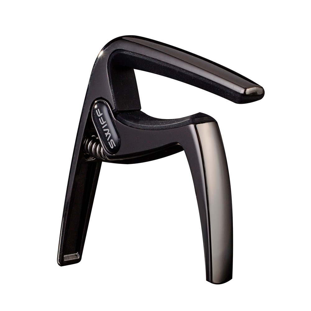 Swiff 6921502304271 Capo for Guitar, Black