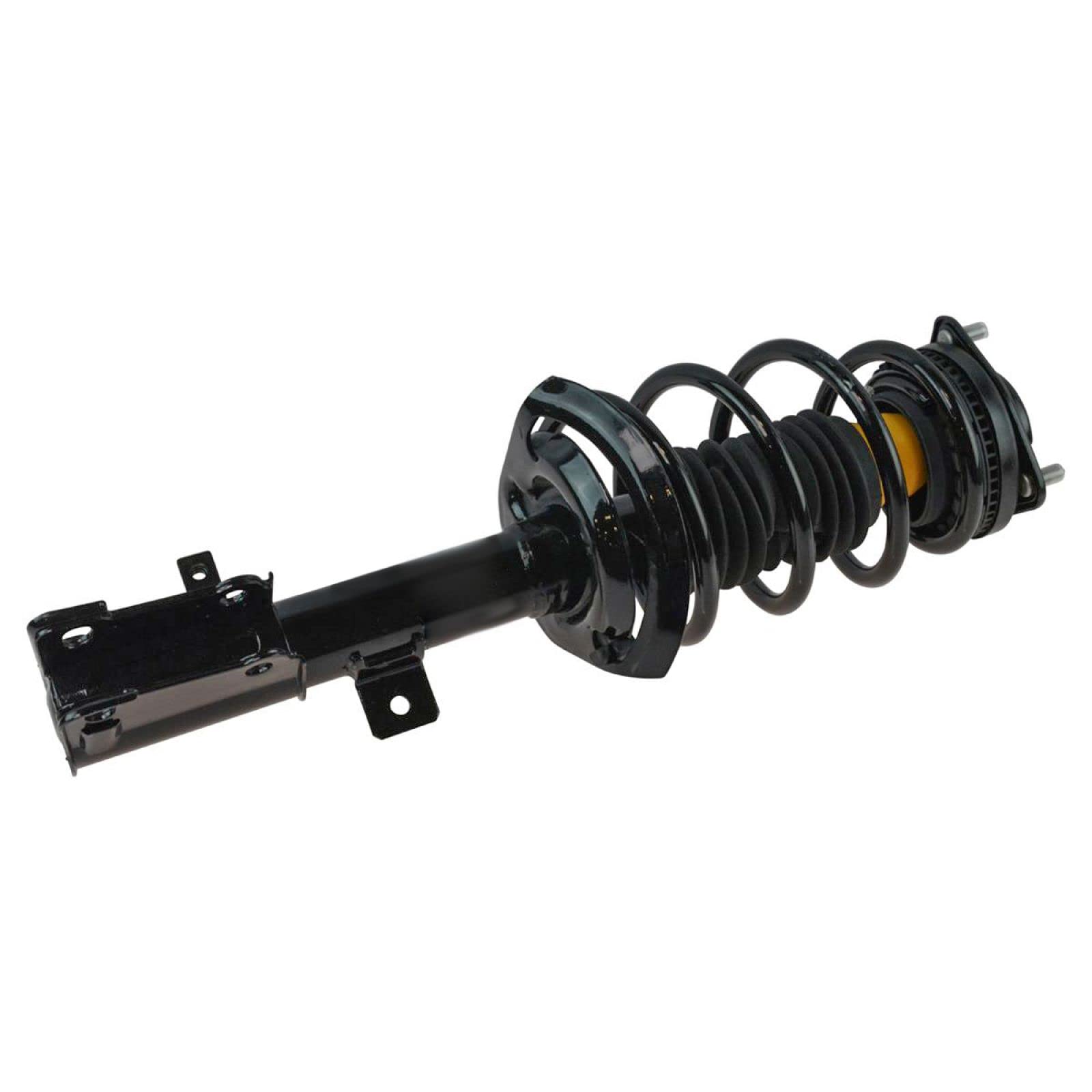 TRQ Front and Rear Suspension Kit Complete Strut & Coil Spring Assembly Sway Bar Stabilizer Link Compatible with 2011-2014 Chrysler 200 2007-2010 Sebring 2008-2014 Dodge Avenger