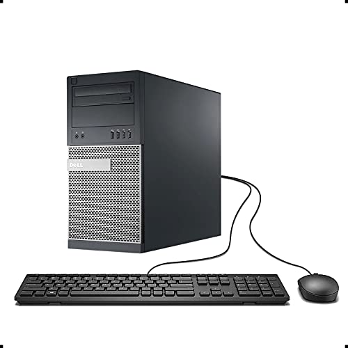 Dell OptiPlex 790 MiniTower PC - Intel Core i5-2400 3.1GHz 8GB 250GB DVDRW Windows 10 Pro (Renewed)