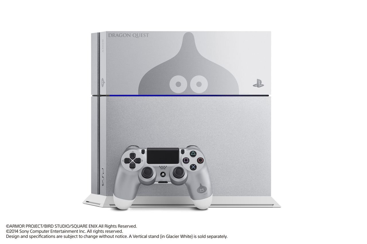 PlayStation4 Console 500GB Dragon Quest Metal Slime Edition Japan import