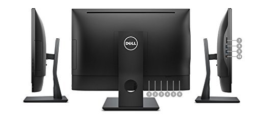 Dell Optiplex 7450 FHD 24in All in One Computer PC (Intel Quad Core i5-6500, 8GB Ram, 256GB SSD, HDMI, WiFi, DVD-RW) Windows 10 Pro (Renewed)