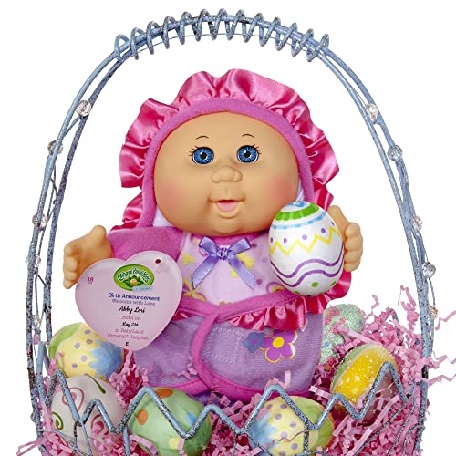 Cabbage Patch Kids Official, Newborn Baby Doll Girl - Comes with Swaddle Blanket and Unique Adoption Birth Announcement