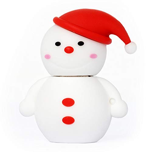 Christmas USB Flash Drive 5 Pack 8GB, Leizhan Novelty Thumb Drive Thanksgiving Memory Stick Santa Claus, Christmas Tree, Elk, Snowman, Dog Pendrive New Year Gift U Disk