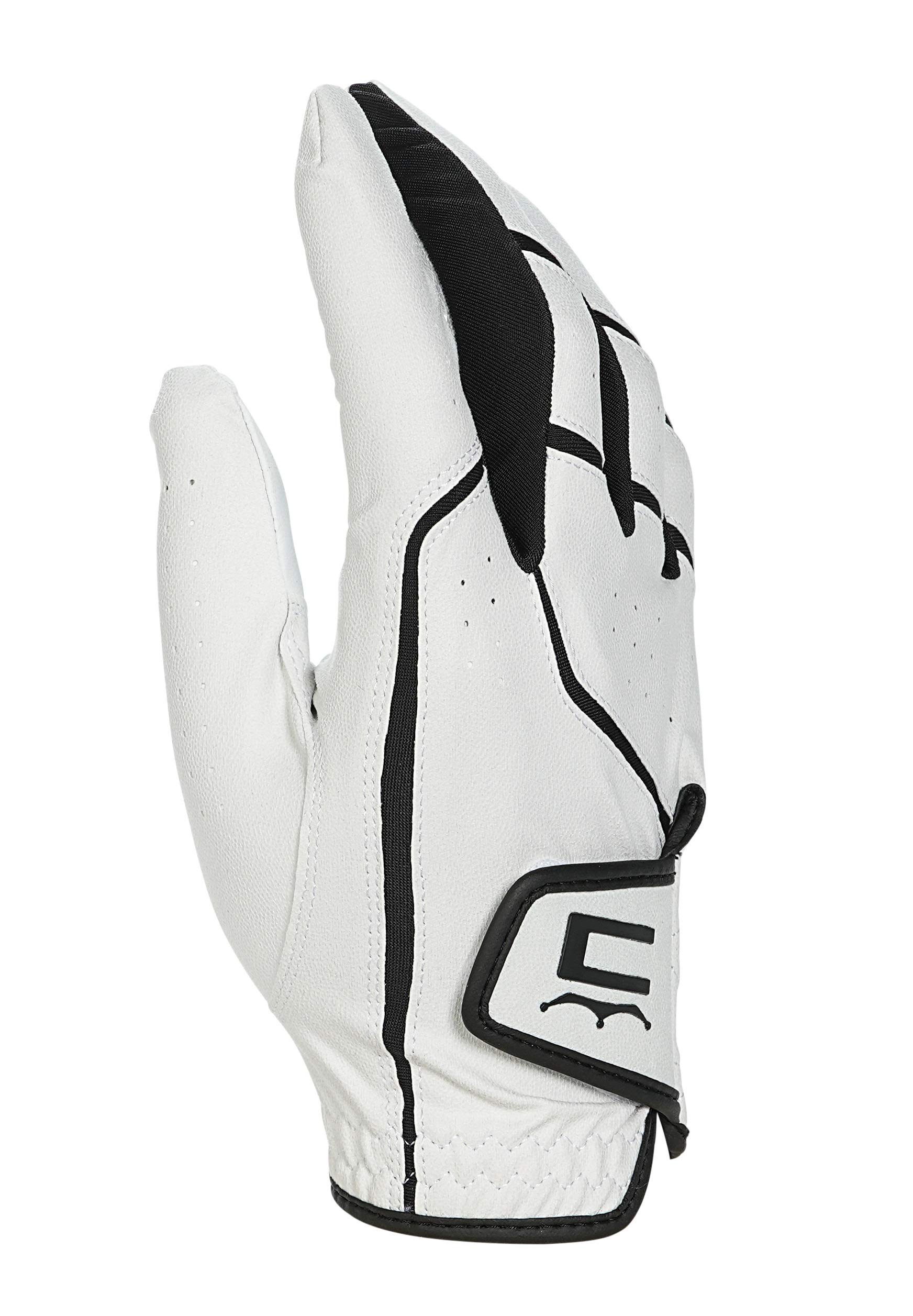 Cobra Golf 2021 Men's Microgrip Flex Glove, White, Medium Large