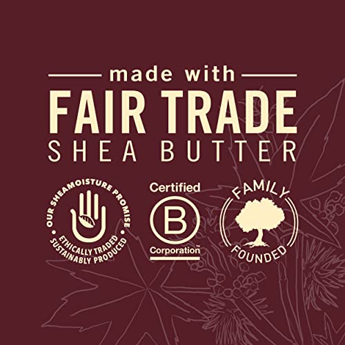 SheaMoisture Jamaican Black Castor Oil Strengthen & Restore Shampoo, Shea Butter, Peppermint & Apple Cider Vinegar, Sulfate Free, Chemically Processed Hair, Family Size (2 Pack -16 Fl Oz Ea)