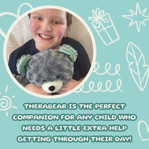 THERABEAR | Talking, Teaching, Multi-Sensory Therapeutic Teddy Bear, Comfortable Huggable Toy for Children of All Ages, Stuffed Animal Companion for Emotion Regulation