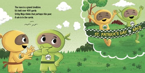 Ninja Life Hacks St. Patrick's Day Race: A Rhyming Children's Book About a St. Patty's Day Race, Leprechaun and a Lucky Four-Leaf Clover