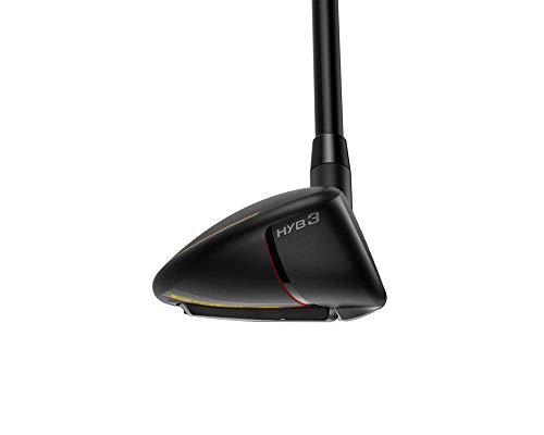 Cobra Golf 2020 Speedzone Hybrid Black-Yellow 4 Hybrid (Men's, Right Hand, UST Recoil ESX 480, Stiff Flex, 21.0)