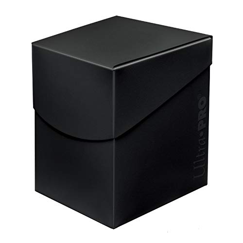 Ultra Pro Eclipse PRO 100+ Deck Box and Glossy Sleeves Black