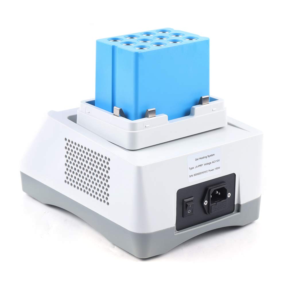 Gel Heating Machine - Portable 10ml/5ml/2.5ml PRP PPP Gel Maker Heater Plasma Bio-Filler Gel Heating Instrument with Digital Display 110V 150W(US Stock)
