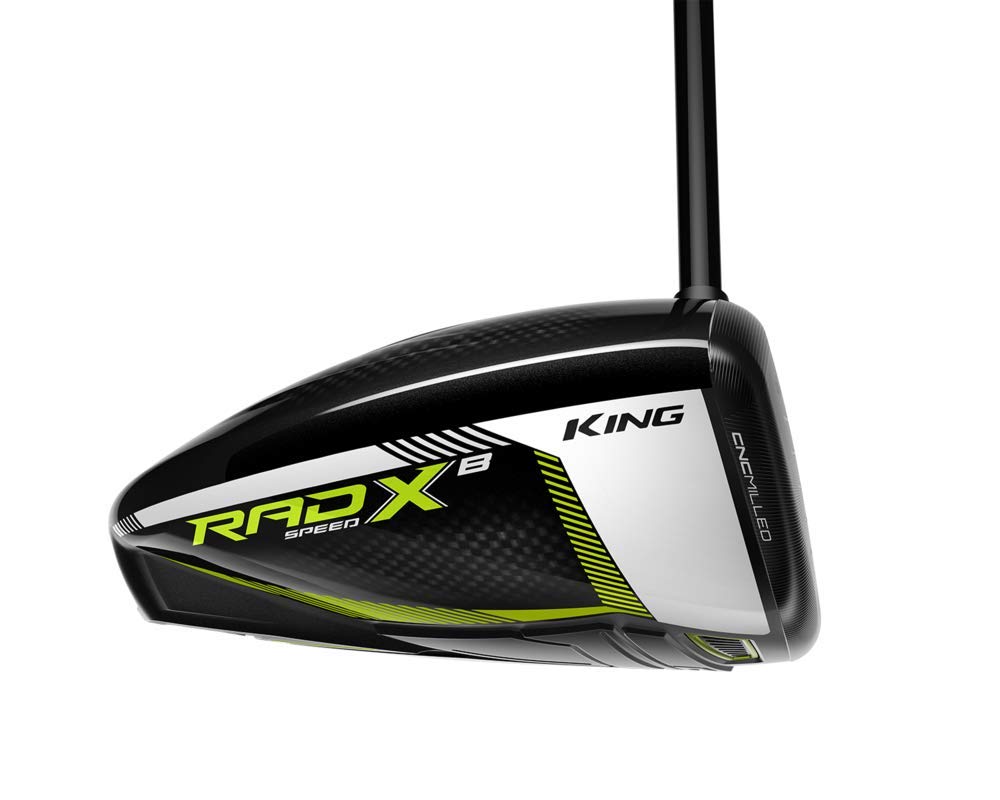Cobra Golf 2021 Radspeed XB Junior Driver Gloss Black-Turbo Yellow (Junior's Right Hand, Cobra Junior Shaft, Ages 12-14, 43.25, 12), standard