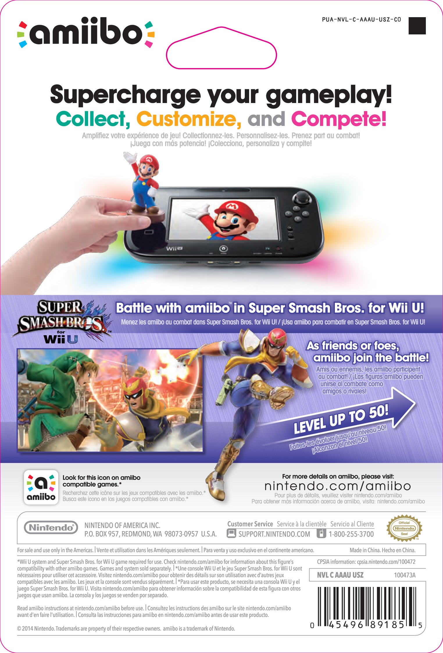 Nintendo Captain Falcon amiibo - Nintendo Wii U