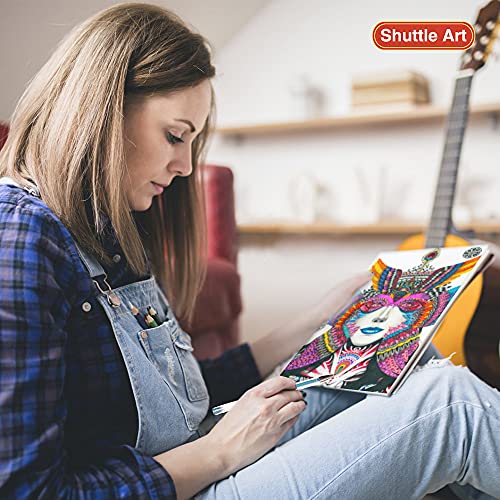 Shuttle Art 240 Pack Gel Pens, 2 Sets of 120 Colors Gel Pens for Adults Coloring Books Drawing Doodling Crafts Scrapbooking Journaling
