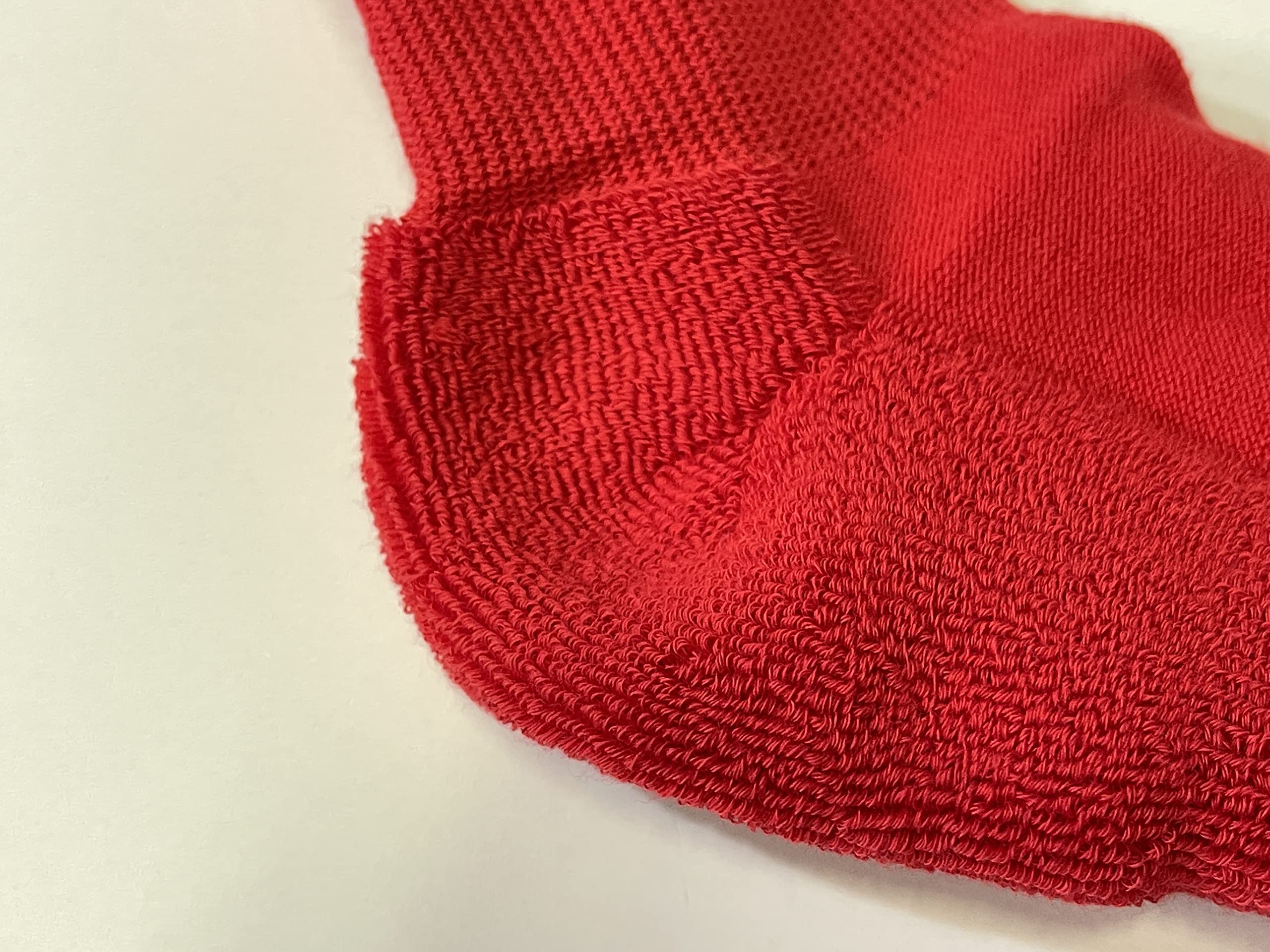 COUVER Youth Kids Sports Quarter Athletic Socks, RED, Size Youth Large