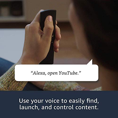 Certified Refurbished Fire TV Stick streaming media player with Alexa built in, includes Alexa Voice Remote, HD, easy set-up, released 2019