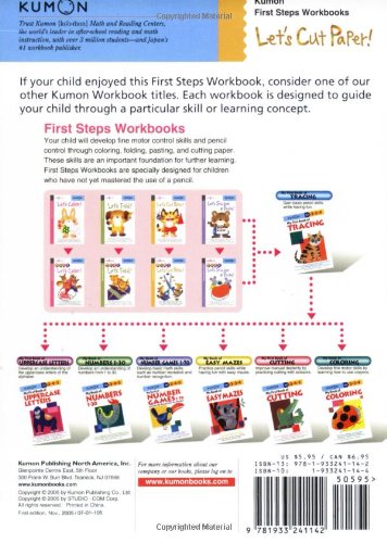 Let's Cut Paper! (Kumon First Steps Workbooks)