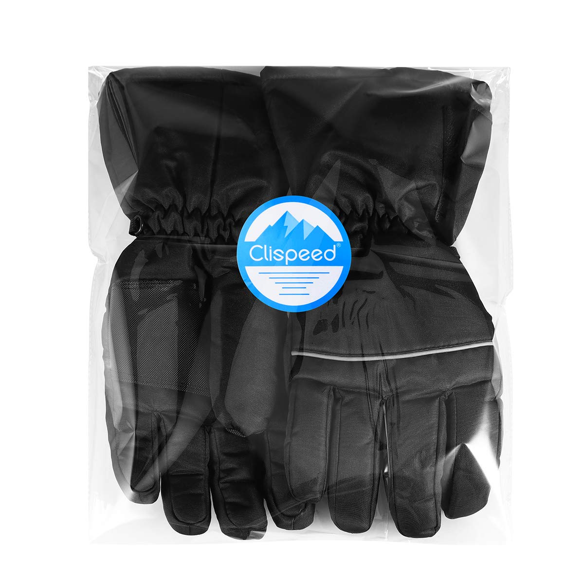 CLISPEED Heated Gloves Electric Heating Gloves Touch Screen Ski Gloves for Women Men