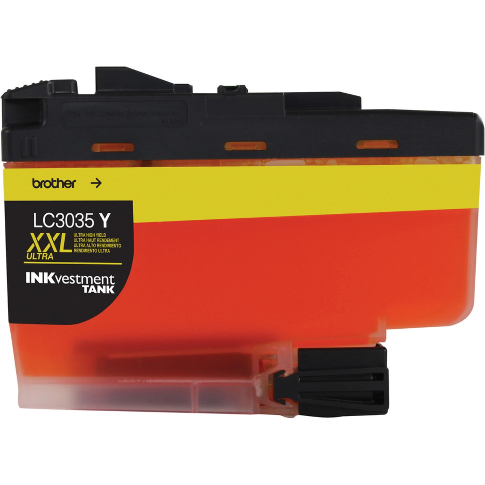 Brother Genuine LC3035Y, Single Pack Ultra High-Yield Yellow INKvestment Tank Ink Cartridge, Page Yield Up to 5,000 Pages, LC3035, Amazon Dash Replenishment Cartridge