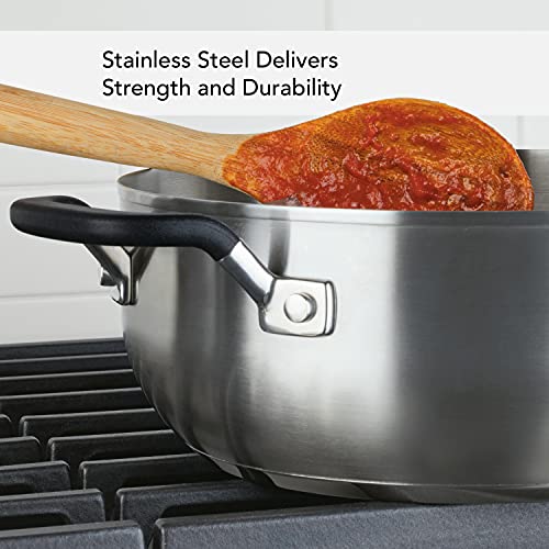 KitchenAid Casserole with Lid, 4 Quart, Brushed Stainless Steel
