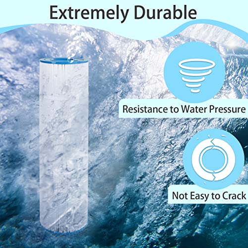 Future Way 4-Pack C4030 Pool Filter Cartridges Replacement for Hayward SwimClear C4030, C4025,C4020, Replace Hayward CX880XRE, Pleatco PA106, Unicel C-7488, 425sq.ft