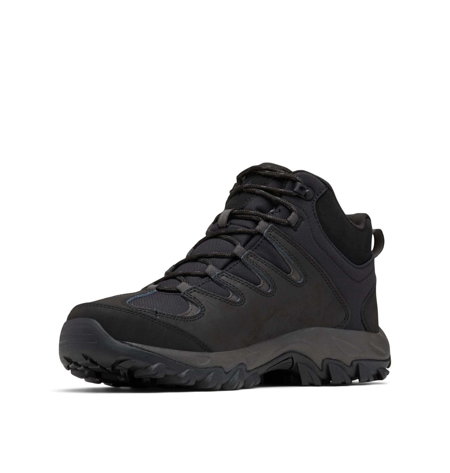 Columbia Men's Buxton Peak Mid II Hiking Shoe, Nori/Black, 13