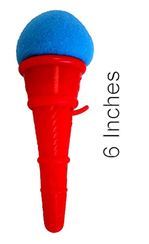 Playscene Ice Cream Cone Ball Shooters - 1 Dozen