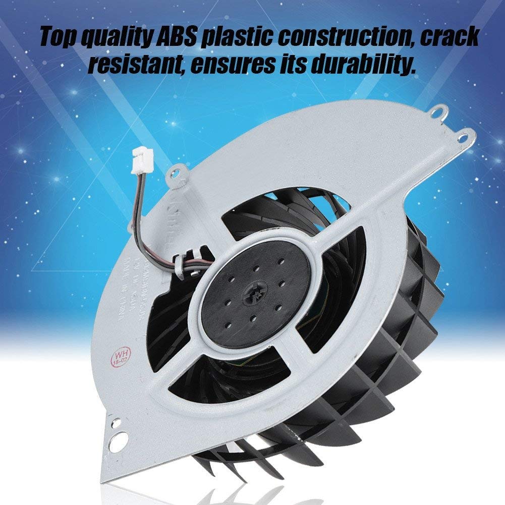 PUSOKEI DC12V Internal Cooling Fan for Sony PS4 CUH-12XX CUH-1200 CUH-1200AB01 CUH-1200AB02 1215A 1215B Replacement Part