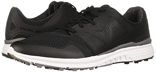 Callaway Men's Solana XT Golf Shoe, Black, 10