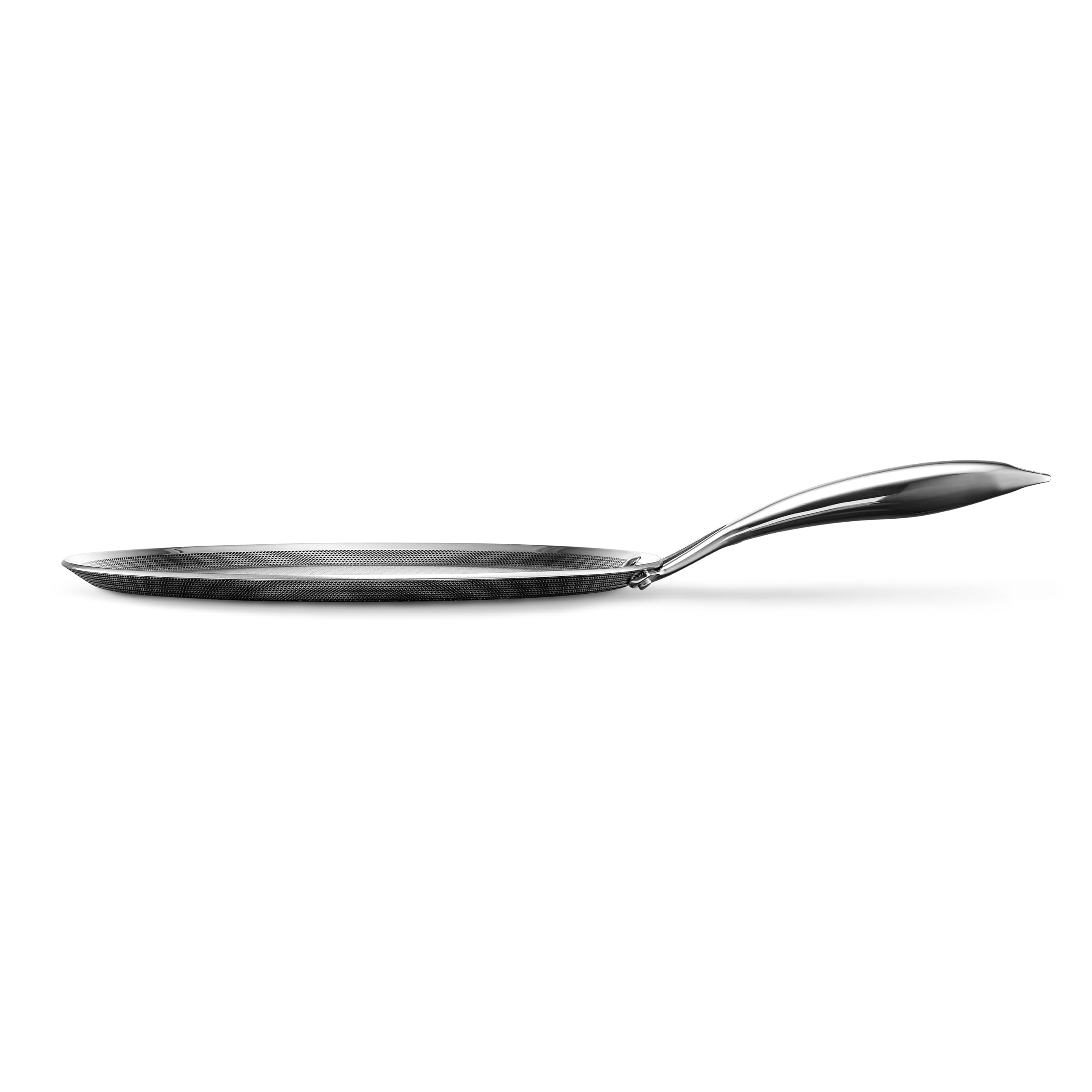 HexClad Hybrid Nonstick 13-Inch Griddle, Dishwasher and Oven Safe, Induction Ready, Compatible with All Cooktops