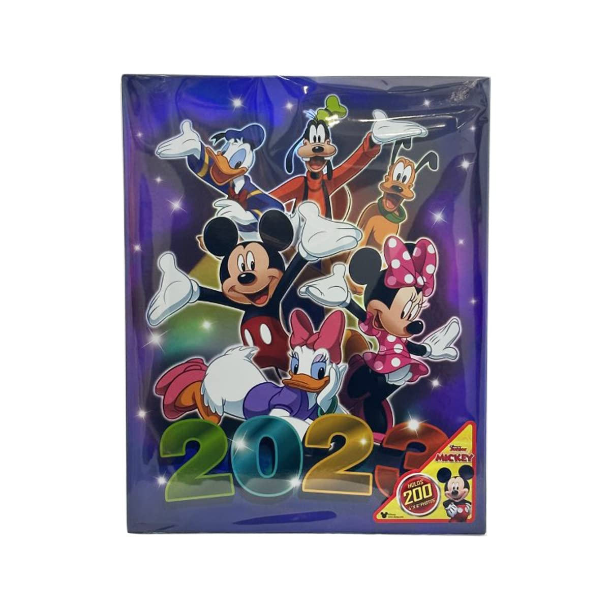 Disney Exclusive Mickey Mouse and Friends Dated 2023 Photo Album 8.5" x 7"