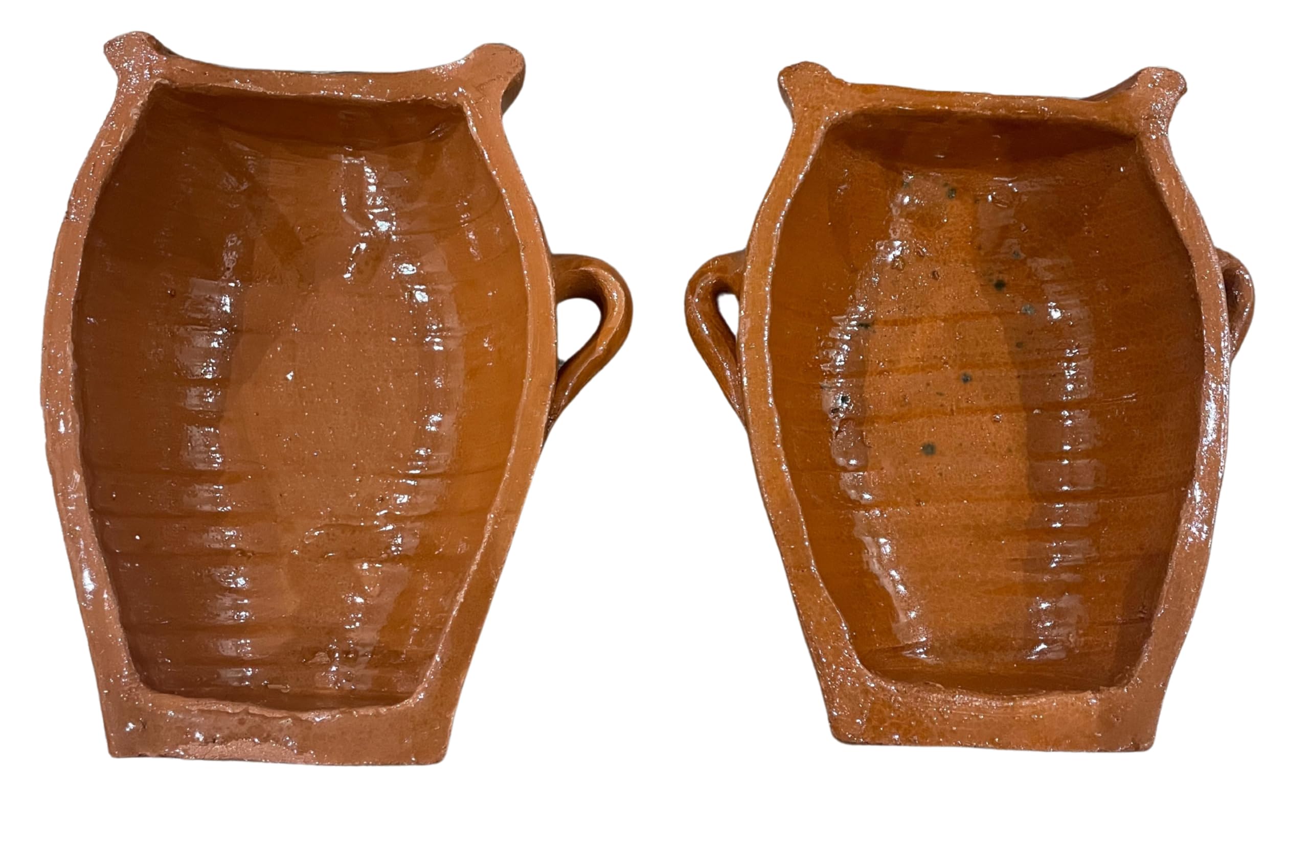 Generic Authentic Moroccan Tangia with 2 Terracotta Plates - Large Model - Flavour - Craft - Authentic Height 37 cm