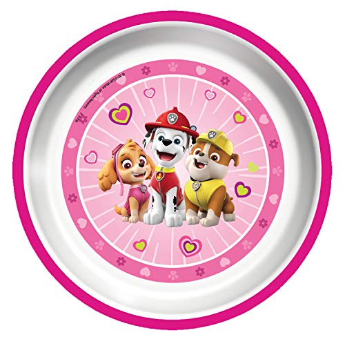 Playtex Mealtime Paw Patrol Plates for Girls, 2 Pack
