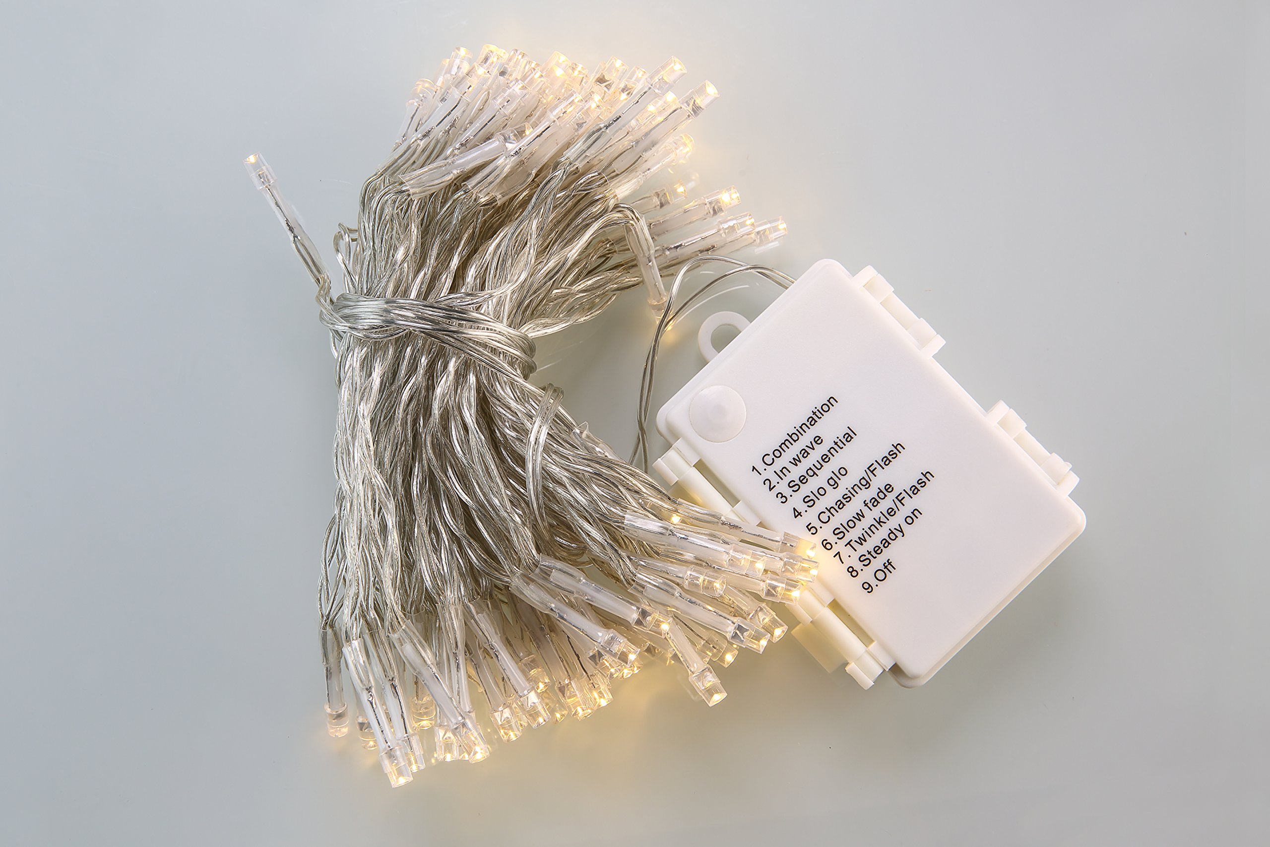 Novolink 100-Light LED Warm White String Light