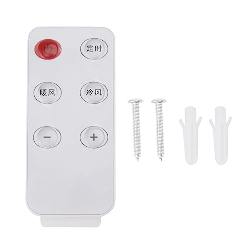 Wall Air Conditioner, 2 In 1 Mini Air Conditioning Hot Fan, Quiet Remote Control Evaporator Unit for Bathroom Bedroom, Digital Display, Adjustable Temperature and Wind Speed