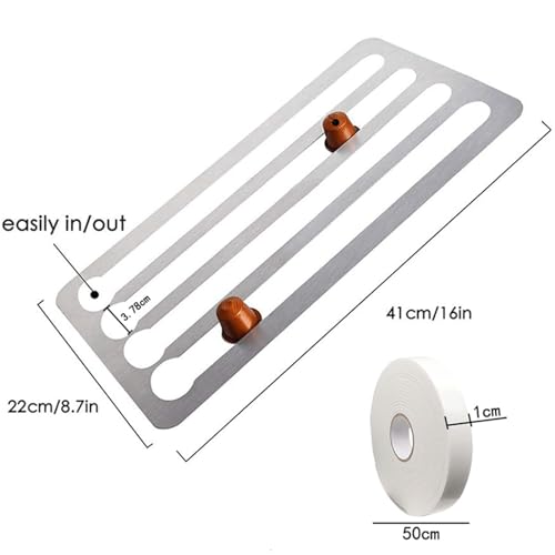 Coffee Capsule Holder, Large Capacity Coffee Capsule Stand Foam Bonding Pads Technology Save Space Capsule Organize Container for Home Hotel or Office