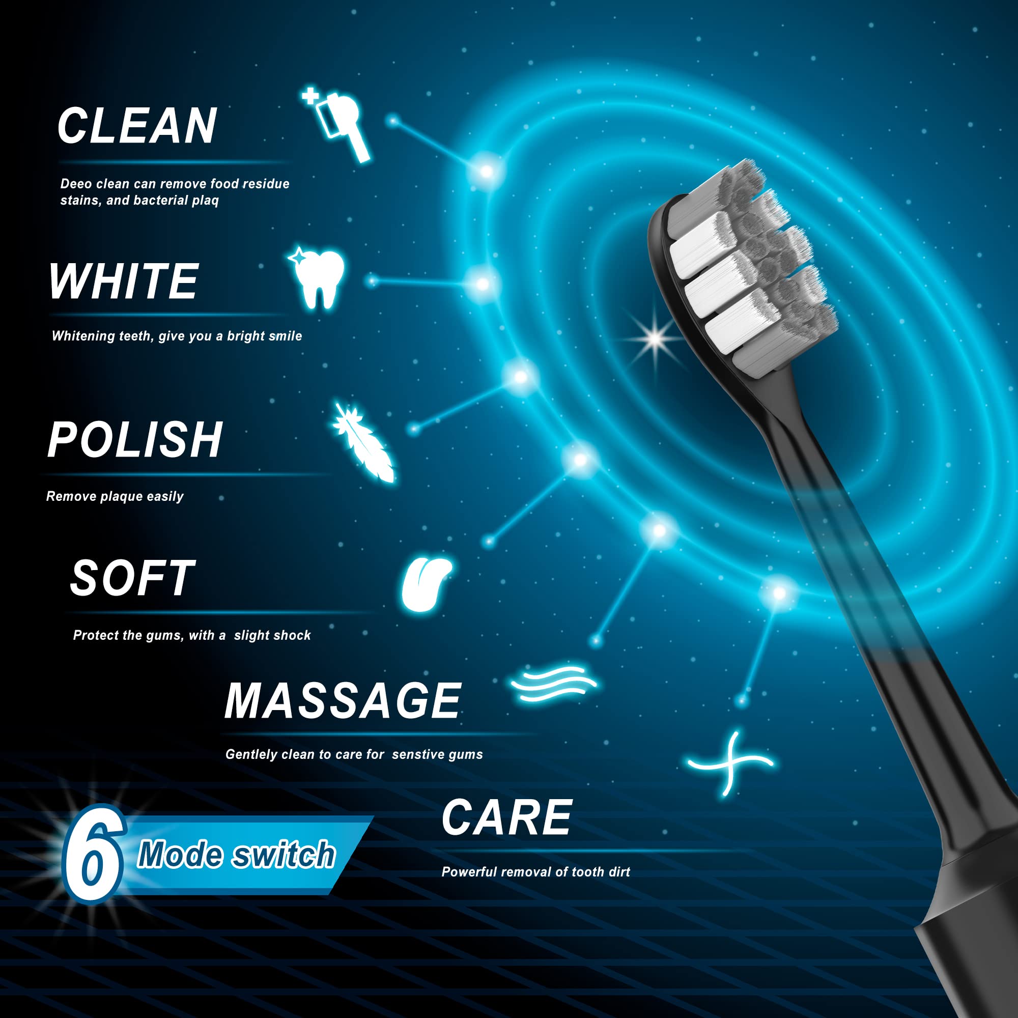 EKLMGEK Electric Toothbrush