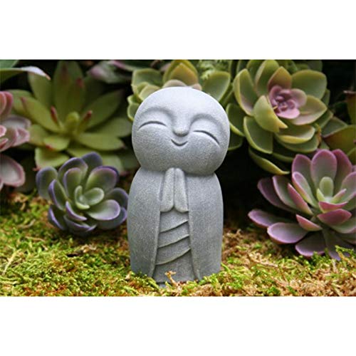 VELIHOME Jizo Statue,Jizo Monk Statue,The Perfect Little Jizo Buddha for Your Home or Garden Outdoor Decoration