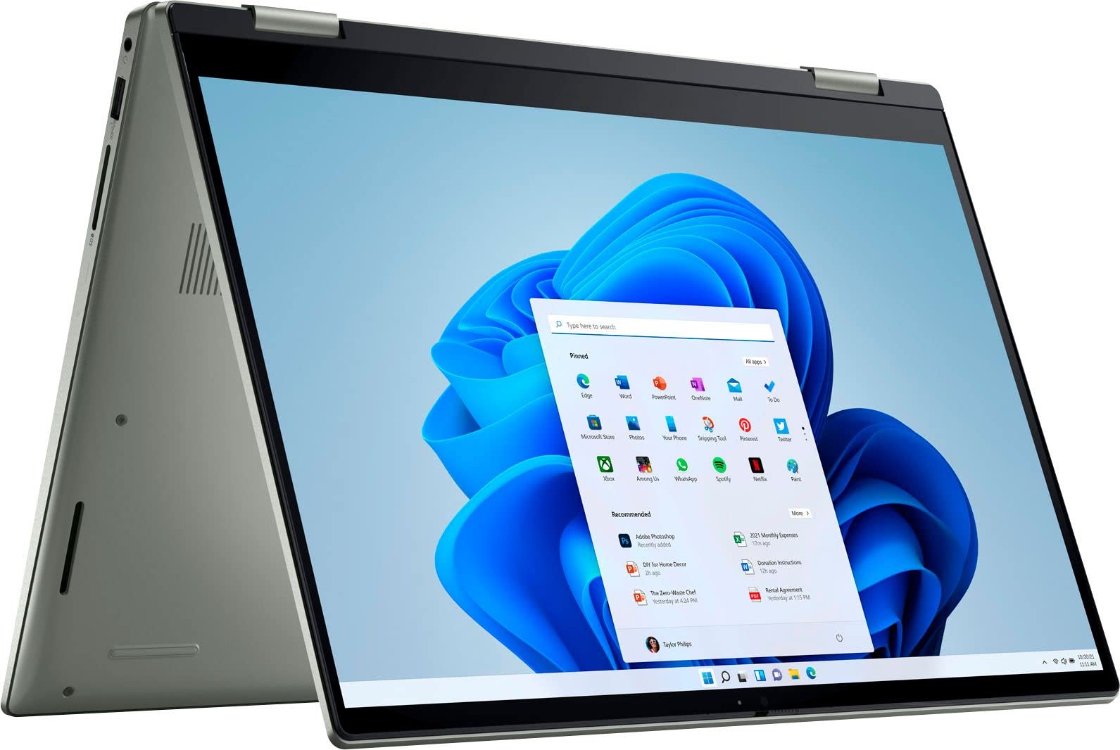 Dell Inspiron 7425 14" 1920x1200 Touchscreen 2-in-1 Laptop (2023 New) | AMD 6-Core Ryzen 5 5625U Processor | Backlit Key | Fingerprint | WiFi 6 | 32GB DDR4 Memery | 2TB SSD Storage | Win10 Pro